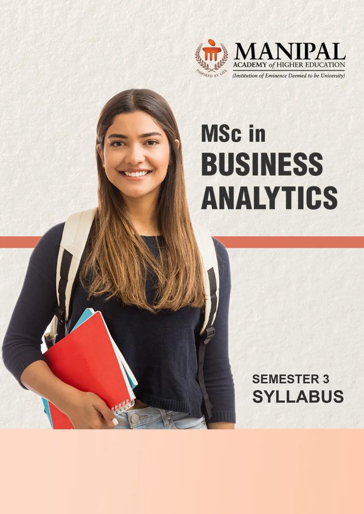 MAHE - III SEM MSC BA Syllabus